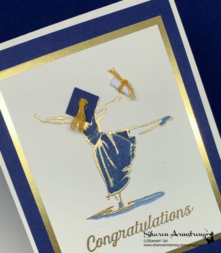 Easy Graduation Cards - TX Stampin' Sharon