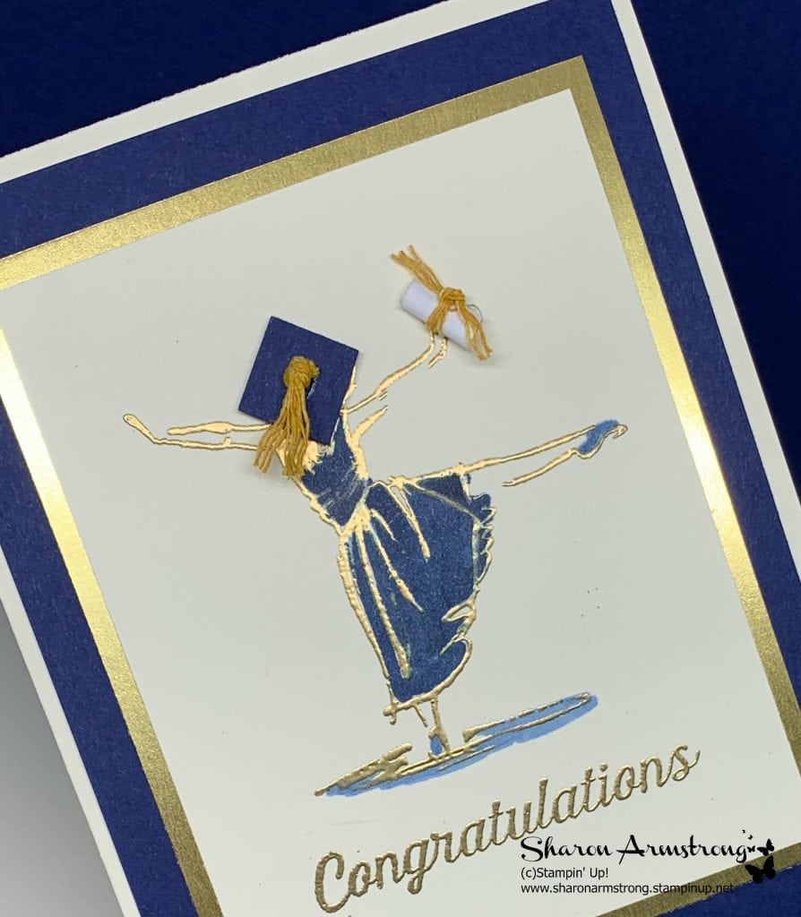 Easy Graduation Cards - TX Stampin' Sharon