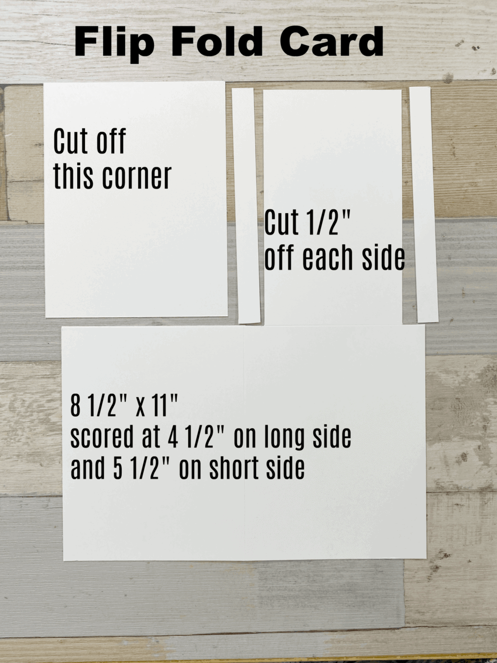 A Gorgeous Flip Fold Card You Can Make in Easy Steps