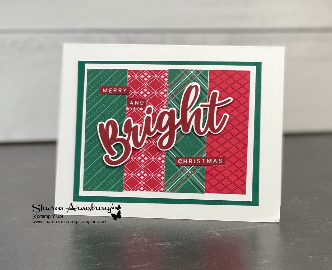 How to Make Three Simple Christmas Cards - TX Stampin' Sharon