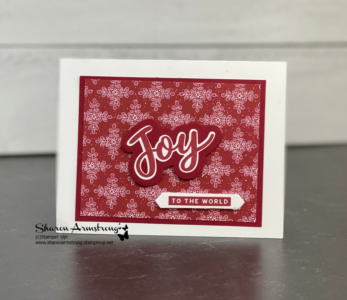 How to Make Three Simple Christmas Cards - TX Stampin' Sharon