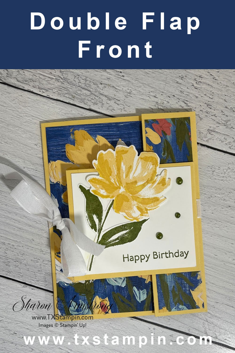 A Double Flap Fun Fold Card That's A Big Hit | Birthday Card Idea