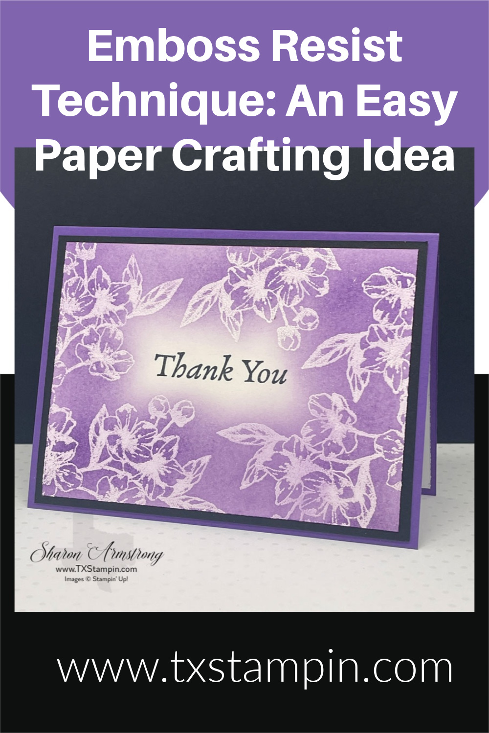 Emboss Resist Technique How To Make Super Cool Greeting Cards