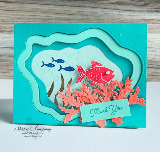 Seascape Scene Greeting Card: How to Build an Ocean Scene Card