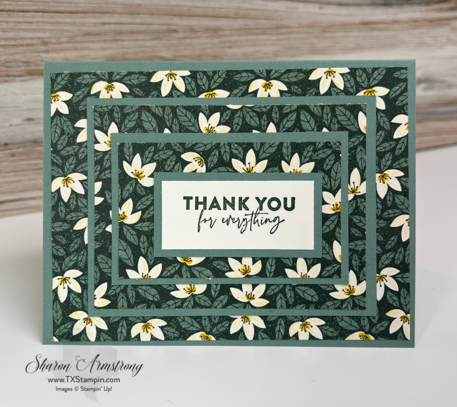 Triple Layer Card Layout: How To Make A Simple Card With Designer