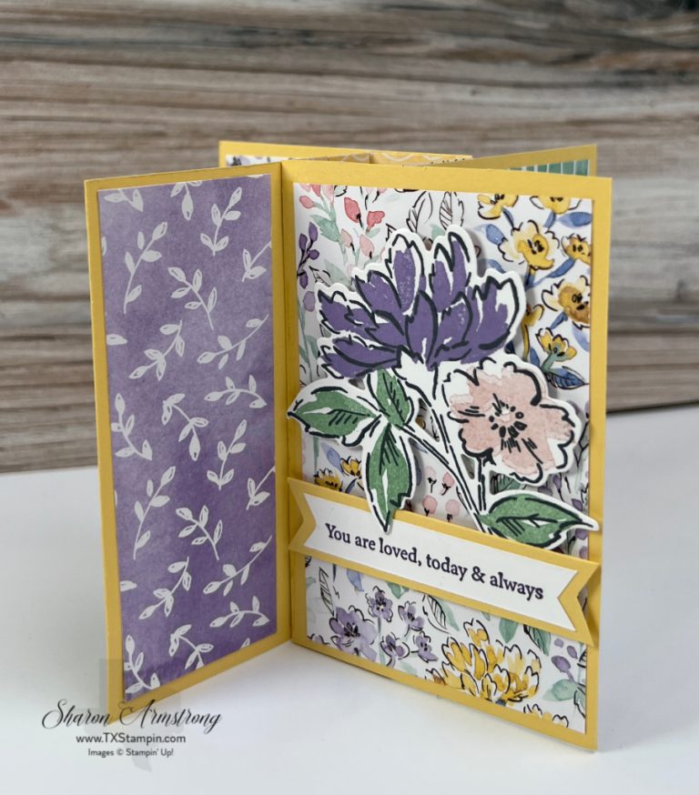 Pinwheel Card Tutorial: Easily Make This Double As A Gift Card Holder!