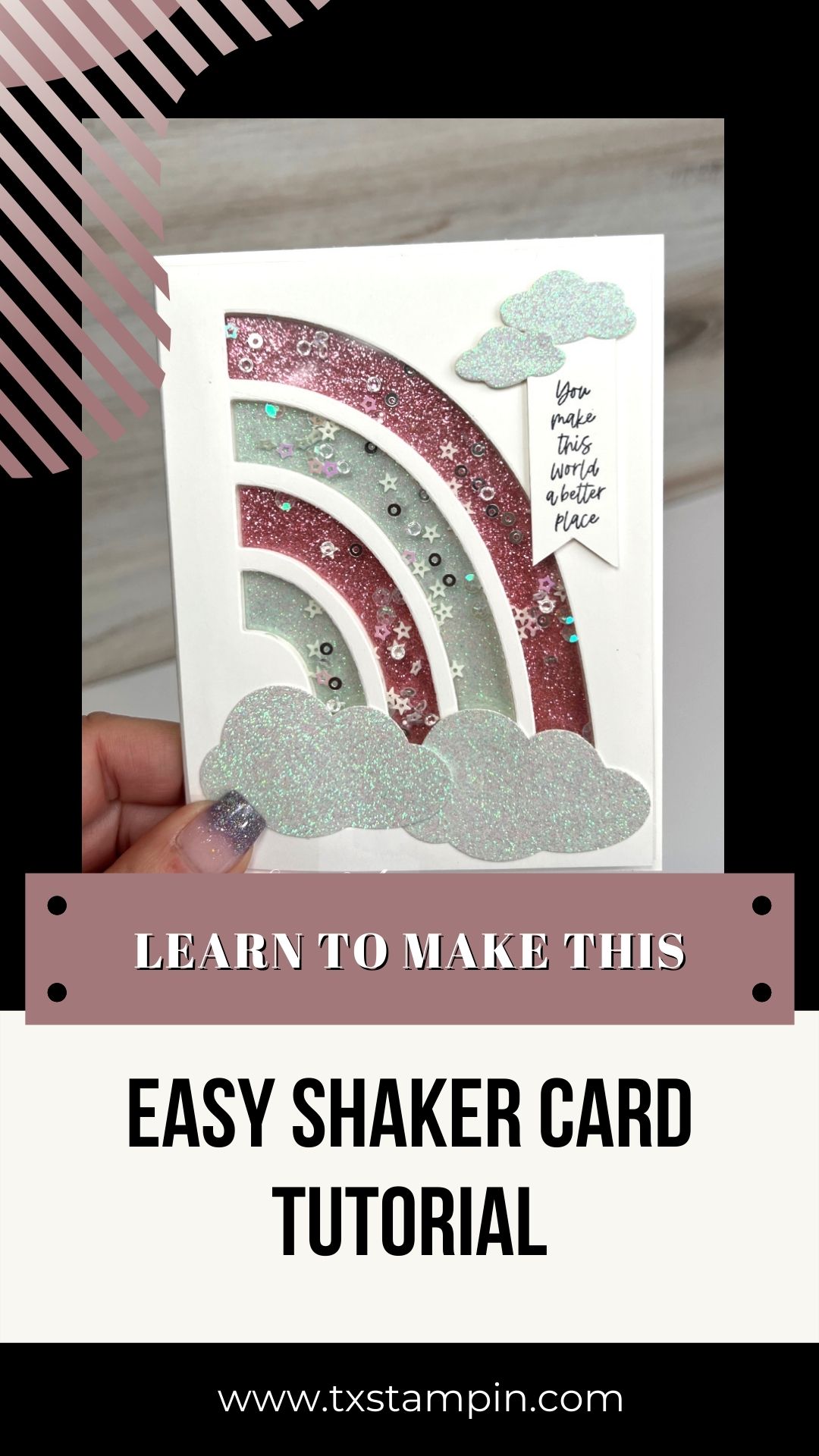 Shaker Card Tutorial: The Easy Way With My Secret Tips