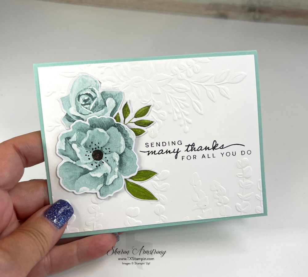 Partial Embossing: A Simple Way To Make a Beautiful Greeting Card