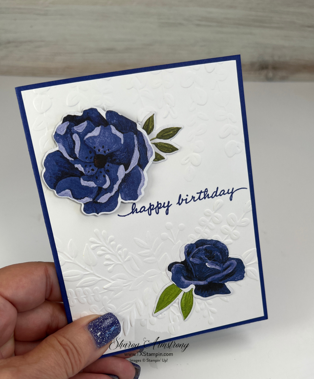 Partial Embossing: A Simple Way To Make a Beautiful Greeting Card